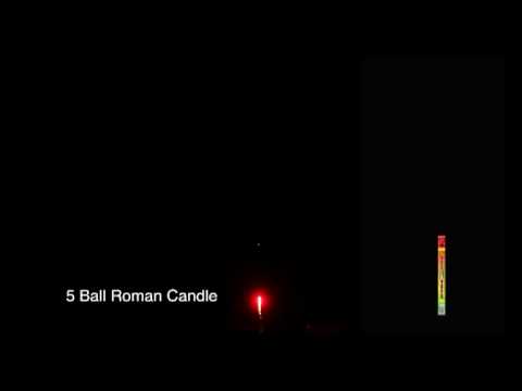 5 BALL ROMAN CANDLES (ONTARIO ONLY) – Showtime Fireworks Canada / Knockout Fireworks