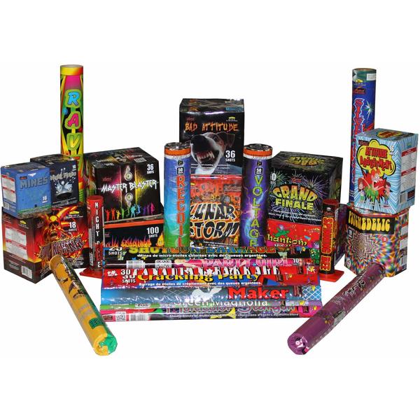 FAMILY PACKS (KITS) – Showtime Fireworks Canada / Knockout Fireworks