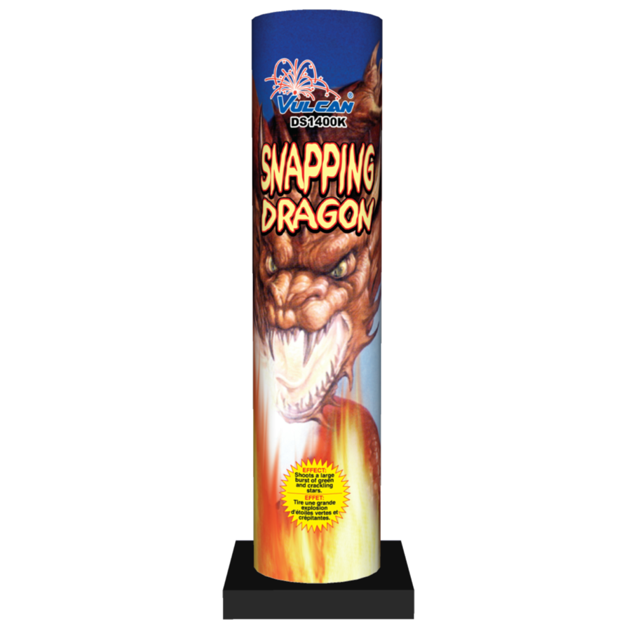 SNAPPING DRAGON (BC ONLY) – Showtime Fireworks Canada / Knockout Fireworks