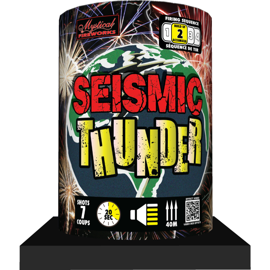 SEISMIC THUNDER (ONTARIO ONLY) – Showtime Fireworks Canada / Knockout ...